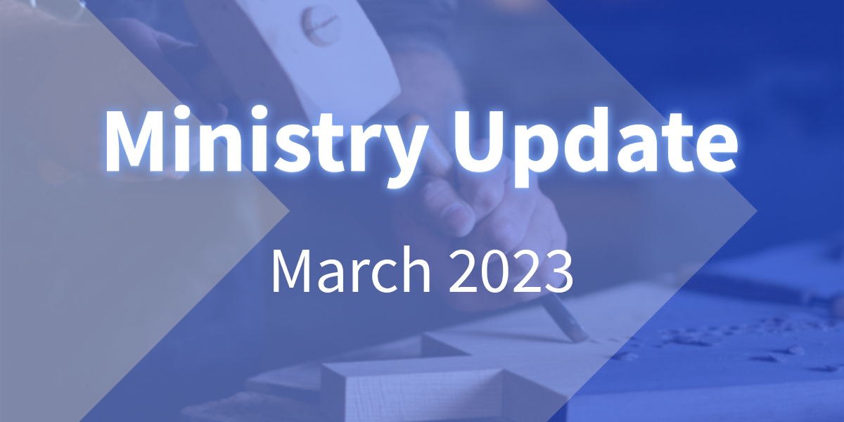 Transforming Congregations | Ministry Update, April 2023